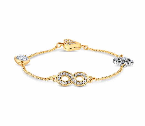 Diamond Style London - Stacker Magnetic Bracelet with Infinity Charm ...