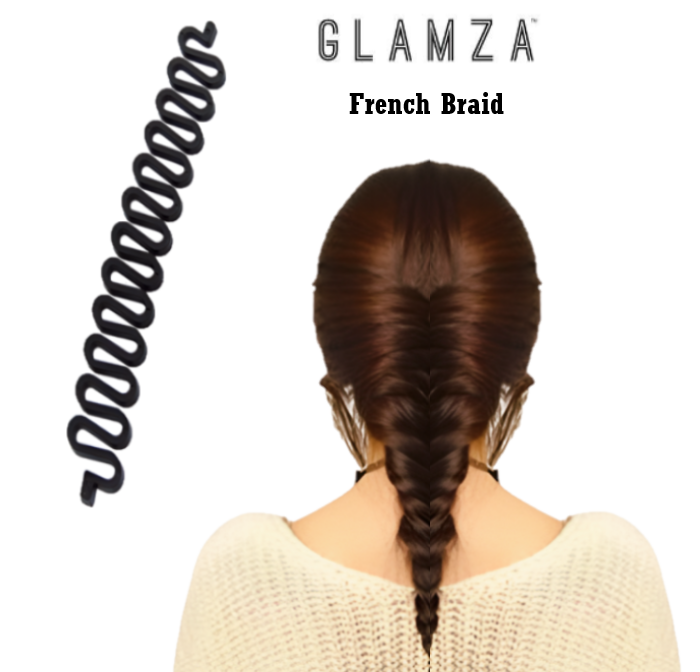 Glamza French Braid Plait Hair Braiding Tool – My Wholesale Warehouse